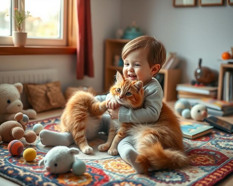About the Relationship Between Cats and Children