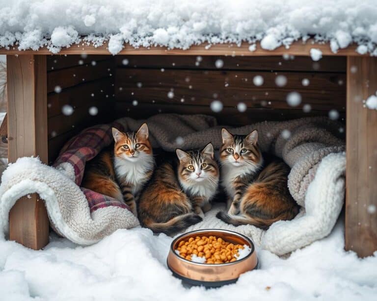 This Is How You Will Help Street Cats to Survive the Winter