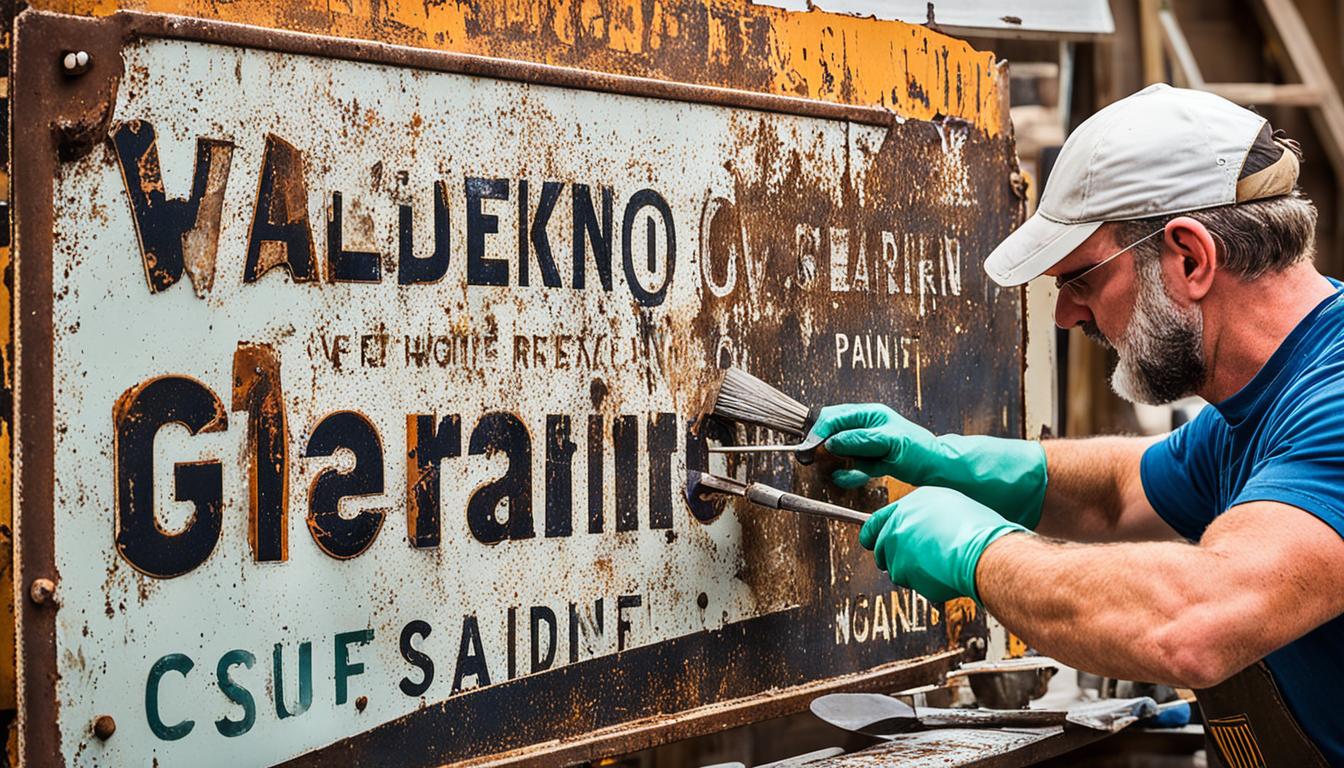 Signs of the Times: Restoring Vintage Signs for Your Home